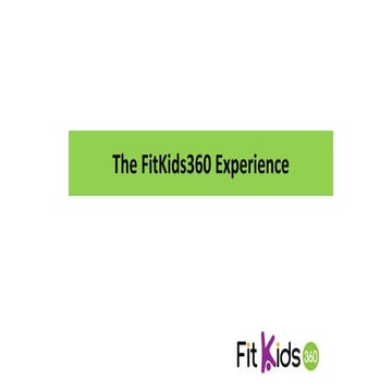 FitKids360 Brochure | DOCX