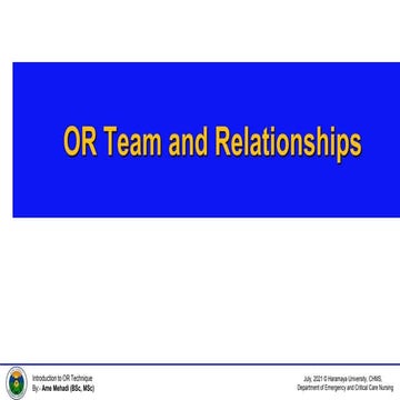 2. OR Team and Relationships.pptx