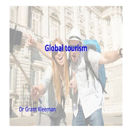 Globalization in tourism | PPTX
