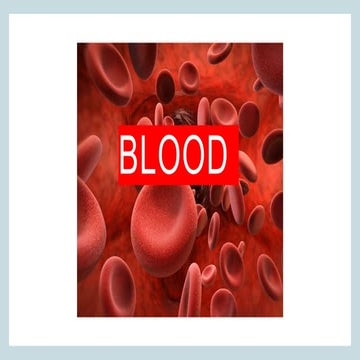 2. .BLOOD anatomy and physiology lymphatic y | PPTX