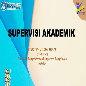 2. Supervisi Akademik guru oleh kepala sekolah | PPTX