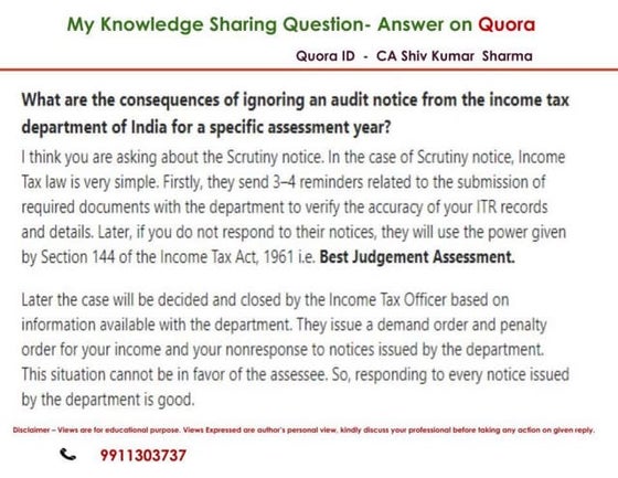 Knowledge Sharing Question Answer on Income Tax | PPT
