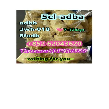 China Supplier 5cladba precursor raw 5cl-adba raw material real strong ...