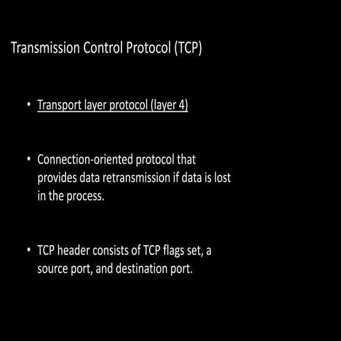 TCP headers information for network Engineers | PPTX | Computer Networking | Computing