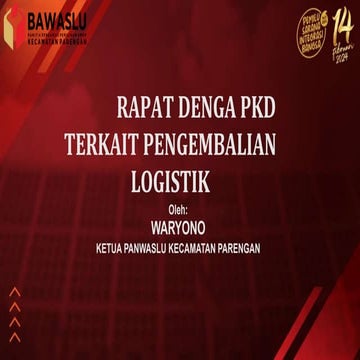 2. Rapat dgn pkd terkait pengembalian logistik.pptx