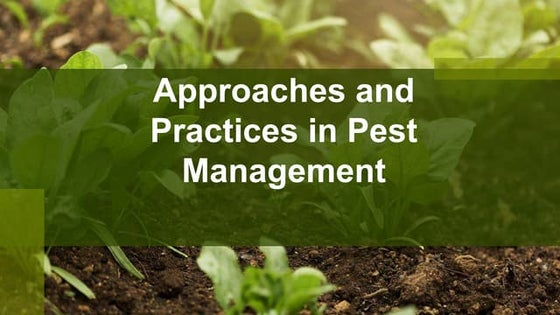 IPM:- Integrated Pest Management | PPTX