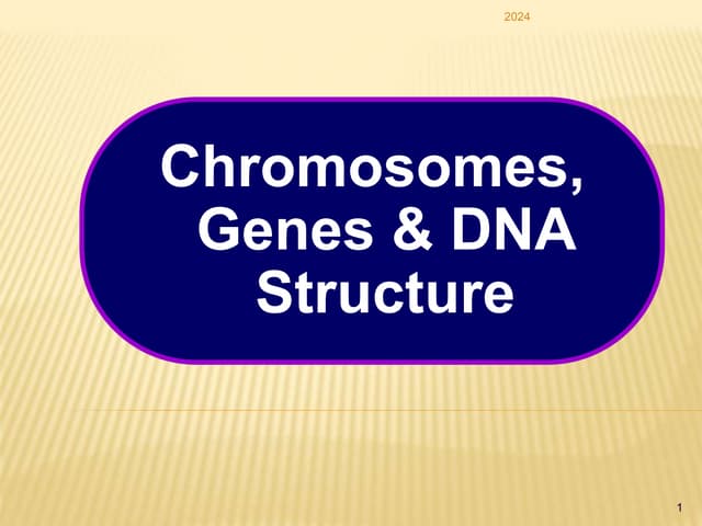 lecture on genetics: location of gene in the chomosomes.pptx