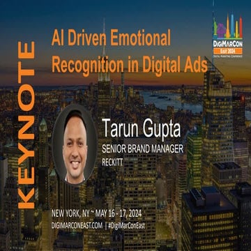 Ai Driven Emotional Recognition In Digital Ads Tarun Gupta Ppt