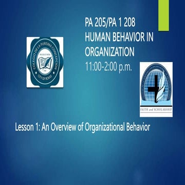 2.-HBO-Overview-of-the-Course.pptx human behavior | PPTX