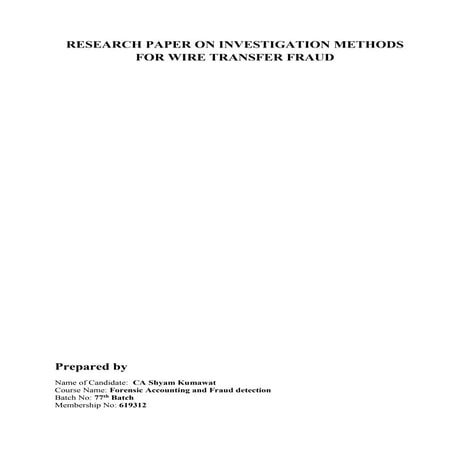 2. Research Paper on Wire Transfer Fraud.docx