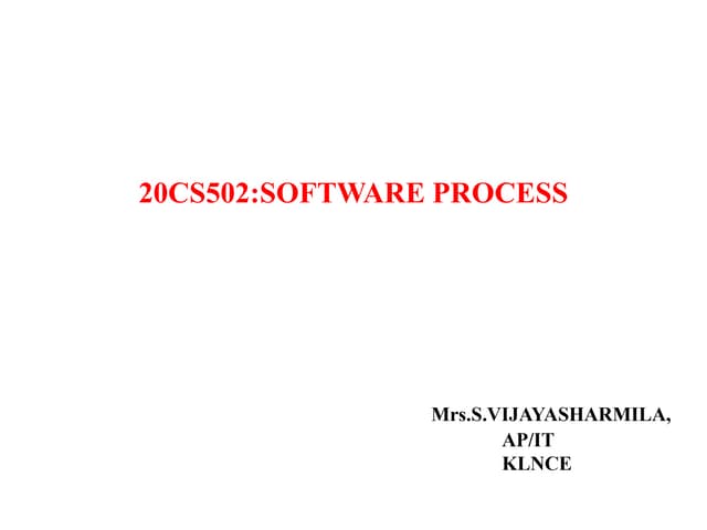 Lecture 1-4.ppt Introduction to Software Engineering: The evolving role of software, Changing ...