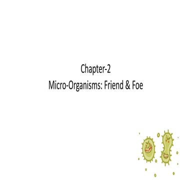 Microorganisms | Class-8 | CBSe | Science | PDF