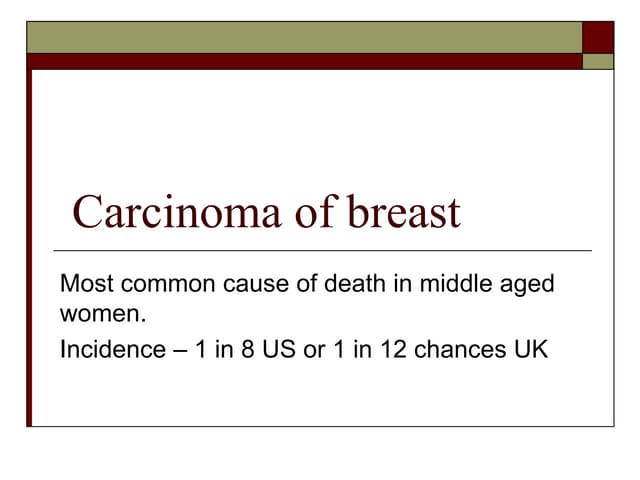 breast cancer pharmacotherapy | PPTX