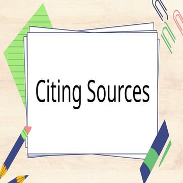 2.CITING SOURCES for English Grade 8 2024-2025 | PPTX