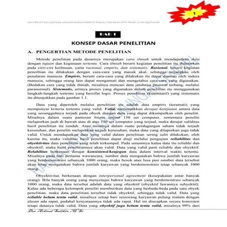 CONTOH BAB 3 METODOLOGI PENELITIAN QUARTO | PDF