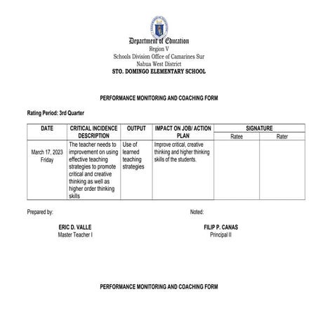2. PMCF(critical thinking) FOR THE development of teachers teaching practices | DOCX