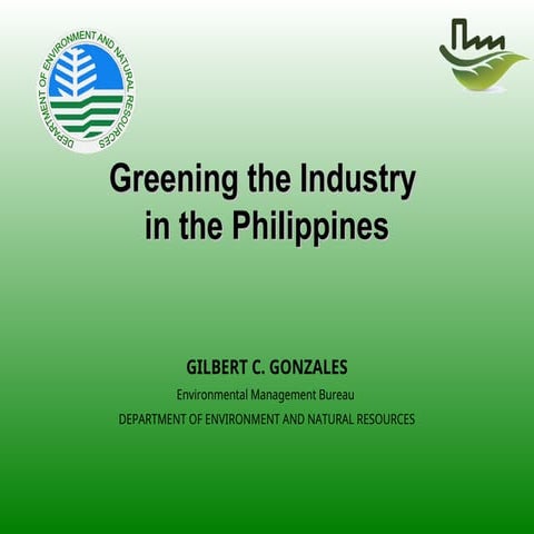 Green Technology on Green Government .ppt