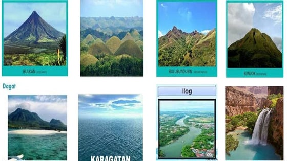 Mga anyong lupa at tubig sa daigdig | PPT