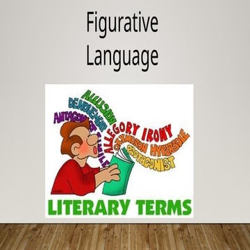 figurative language use in literary term | PPTX