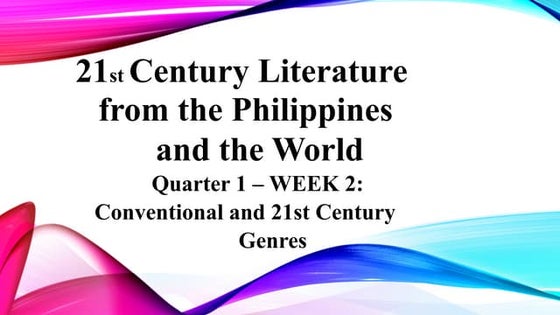 2nd Quarterly Exam in 21st Century Literature with TOS & Answer Key ...