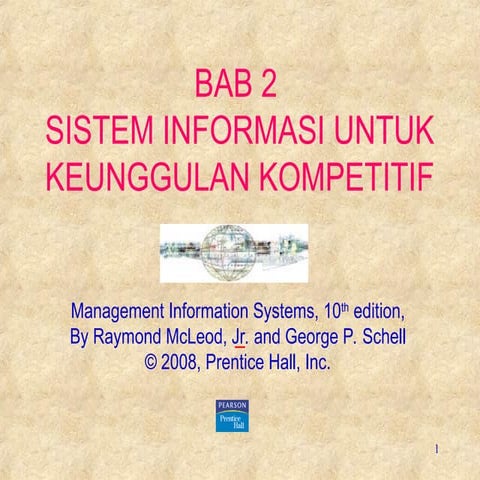 sistem keunggulan kompetitif dalam lingkungan | PPT