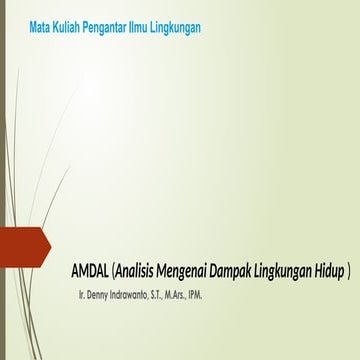 MK Pengantar Ilmu Lingkungan AMDAL.pptx