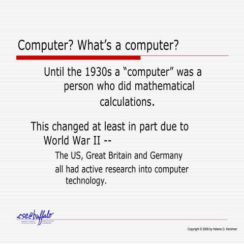 What is a Computer What is a Computer .ppt