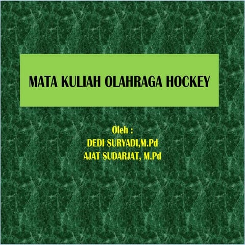 2. MATA KULIAH HOKI.pptx Pemaparan Oleh Bapak Ajat | PPT