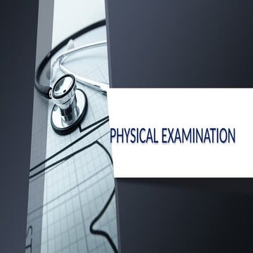 2 Physical Examination Pptx History Taking Pptx