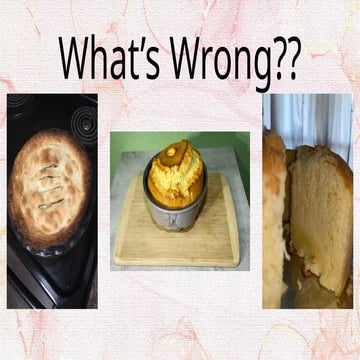 Baking Problems and Solution in Bread and Pastry Production NC2 | PPTX