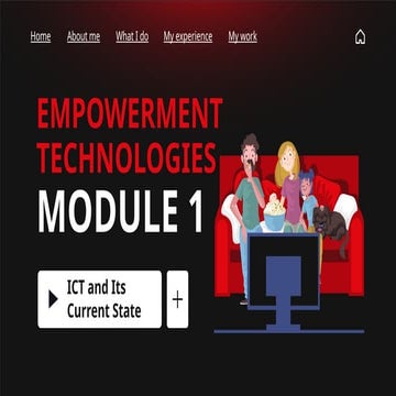 Empowerment Technologies Module 1 PowerPoint | PPTX