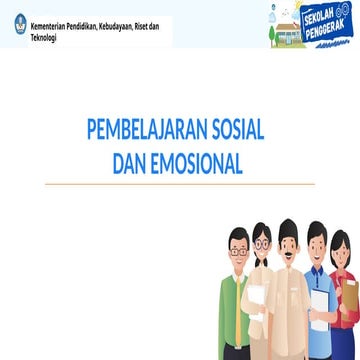 Materi Presentasi Pembelajaran Sosial Emosional | PPTX