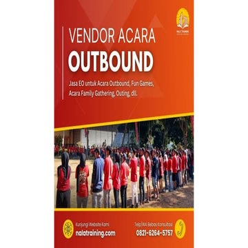 0821-6264-5757, Fun Outbound Gathering, Nala Training | PPTX