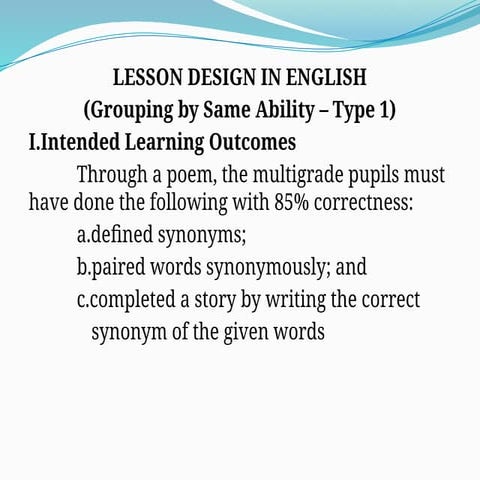 2.sample-lp-same-ability-grouping-type-1. | PPTX