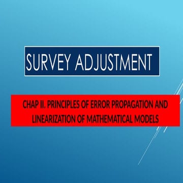Surveying Adjustment: Linear functions.pptx
