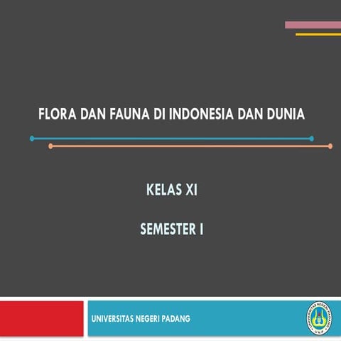 Rencana Pelakasanaan Pembelajaran Flora dan fauna.pptx