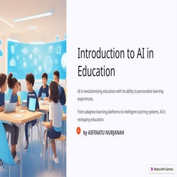 2. Introduction to AI in Education & Overview of Generative AI Tools.pptx