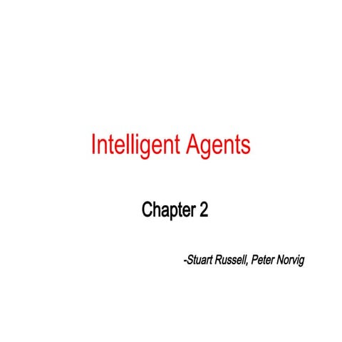 Understanding Intelligent Agents: Concepts, Structure, and Applications | PDF