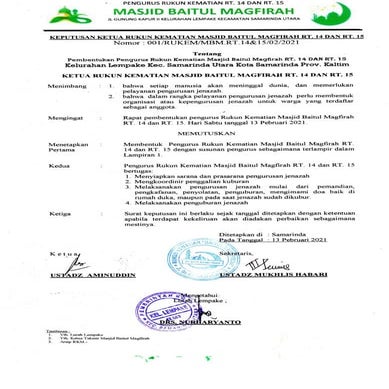 2. SK RKM BAITUL MAGFIRAH.pdf bbbbbbbbbbbbbbbbb | PDF
