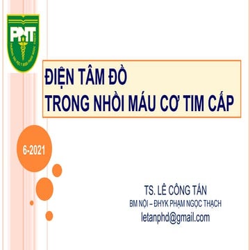 2. ECG STEMI 6-2021 trong nhoi mau co tim cap | PPT