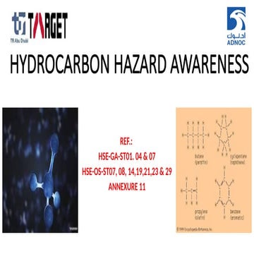 HYDROCARBON HAZARD AWARENESS asdjasidahoiashd | PPTX