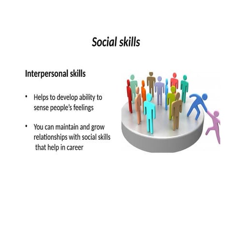 Essential Social Skills for Personal Development | PPTX