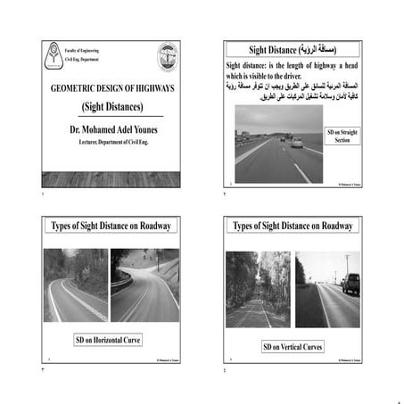 2. Sight Distance - (Geometric Design).pdf