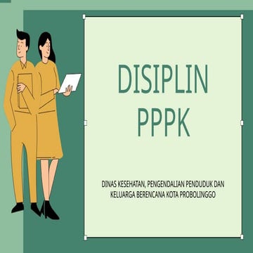 Disiplik Pegawai dengan Perjanjian Kerja (PPK) | PPT