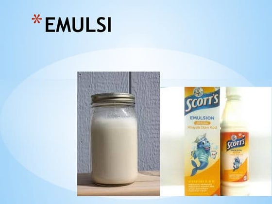 SEDIAAN EMULSI : DEFINISI, TIPE EMULSI, JENIS EMULGATOR DAN CARA PEMBUATAN | PPTX