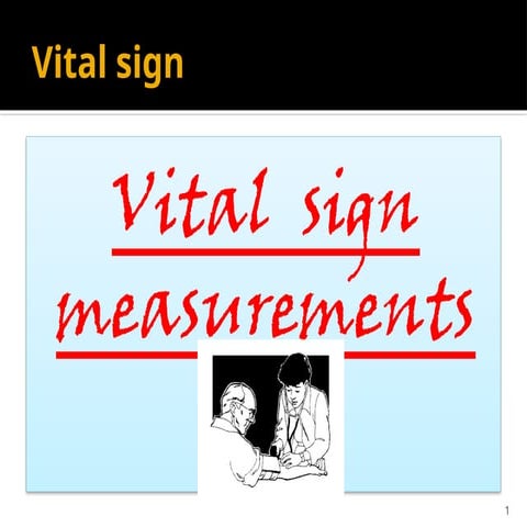 Vital sign | PPTX