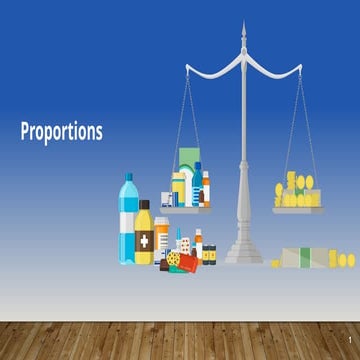 Presentation on proportion - mathematics | PPTX