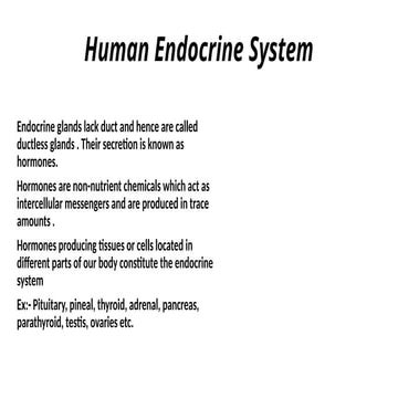 2.pptx for biology endocrine system hum ppt | PPTX