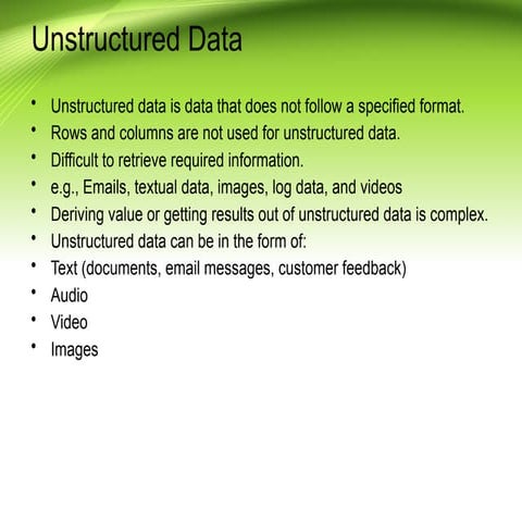 Structure data and Unstructured data,Web anlytics.pptx