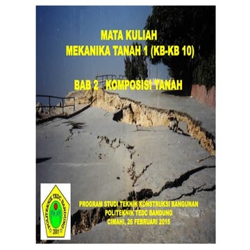 Batas-Batas Atterberg pada Mekanika Tanah | PDF